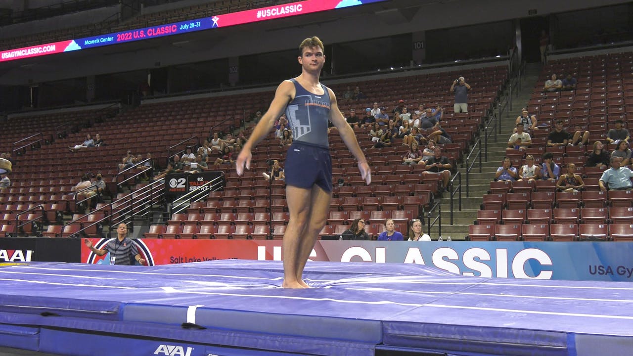 Connor McCool - Vault - 2022 U.S. Classic – Men Session 2 - FlipNow
