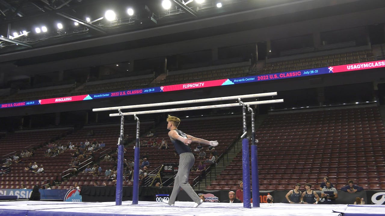 Caleb Melton - Parallel Bars - 2022 U.S. Classic – Men Session 2 - 2022 ...