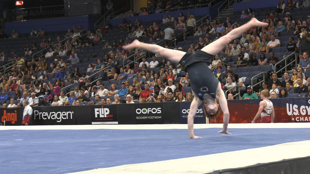 Joshua Karnes - Floor Exercise - 2022 OOFOS Championships - Sr Men Day ...