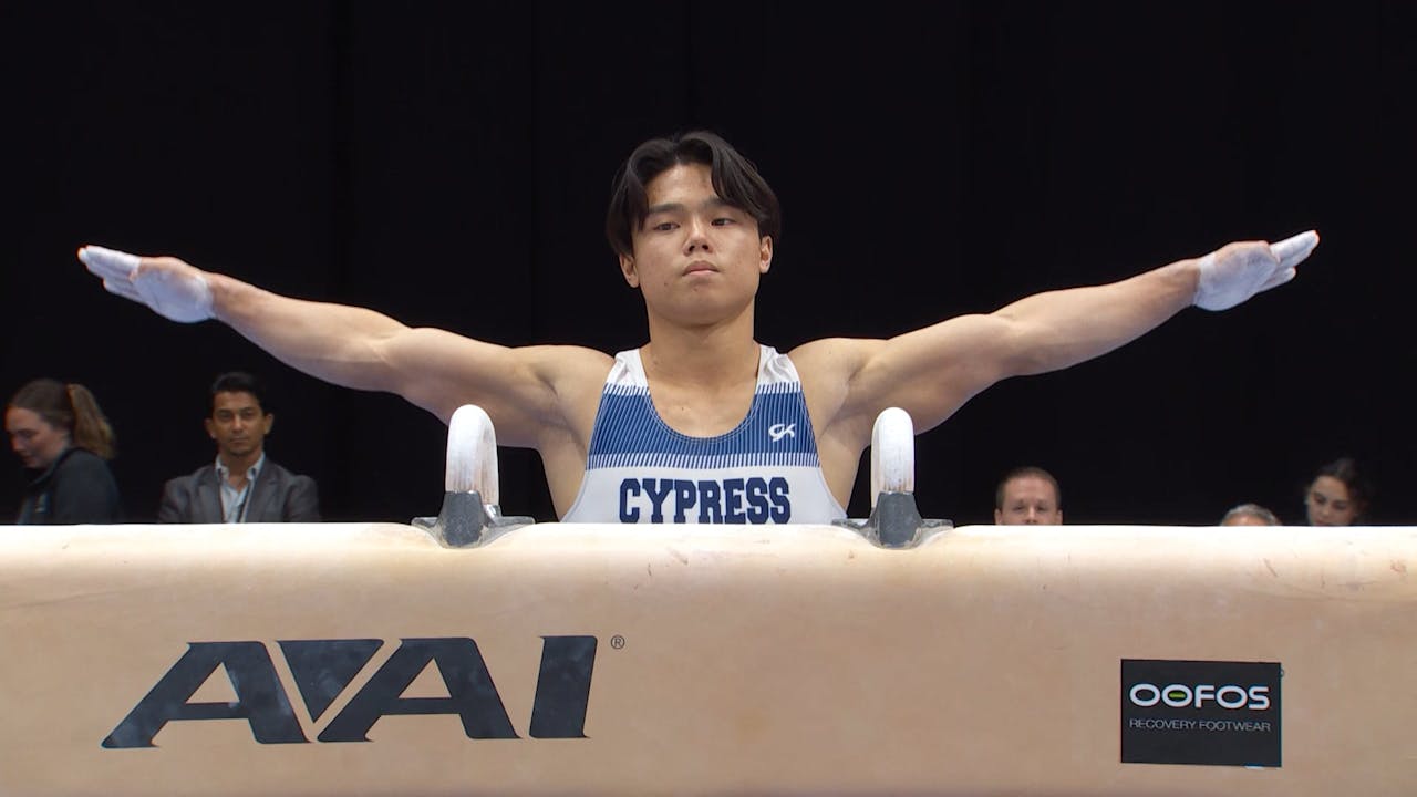 Asher Hong - Pommel Horse - 2022 OOFOS Championships - Sr Men Day 1 ...