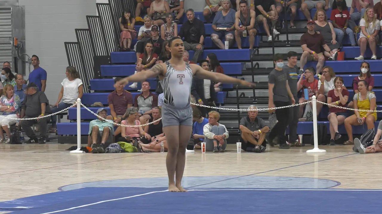 Brandon Baskin - Floor Exercise - 2022 GymACT Championships - FlipNow