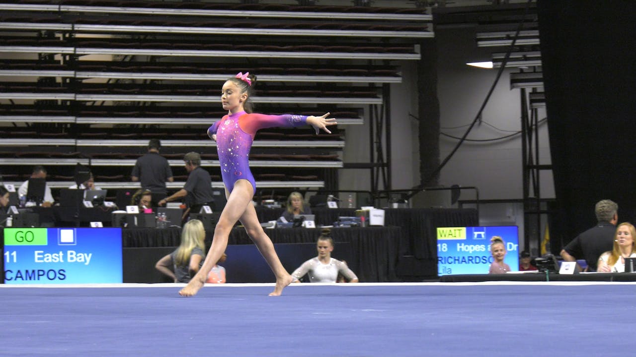 Aaliyah Campos - Floor Exercise - 2022 Hopes Championships - FlipNow