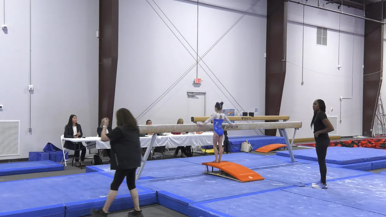 Ellie Mayer - Balance Beam -2022 Hopes Classic - 11-12 Age Group - 2022 ...
