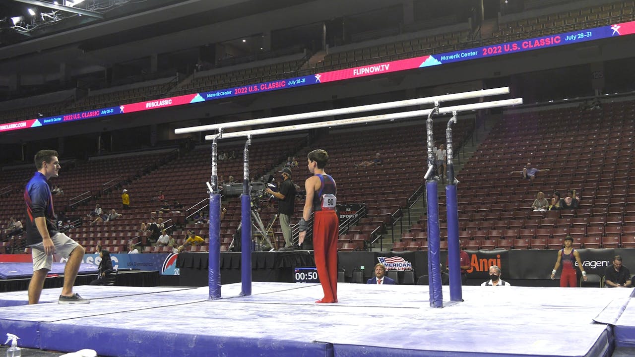 Ryan Jacobsen - Parallel Bars - 2022 U.S. Classic – Men Session 1 - FlipNow