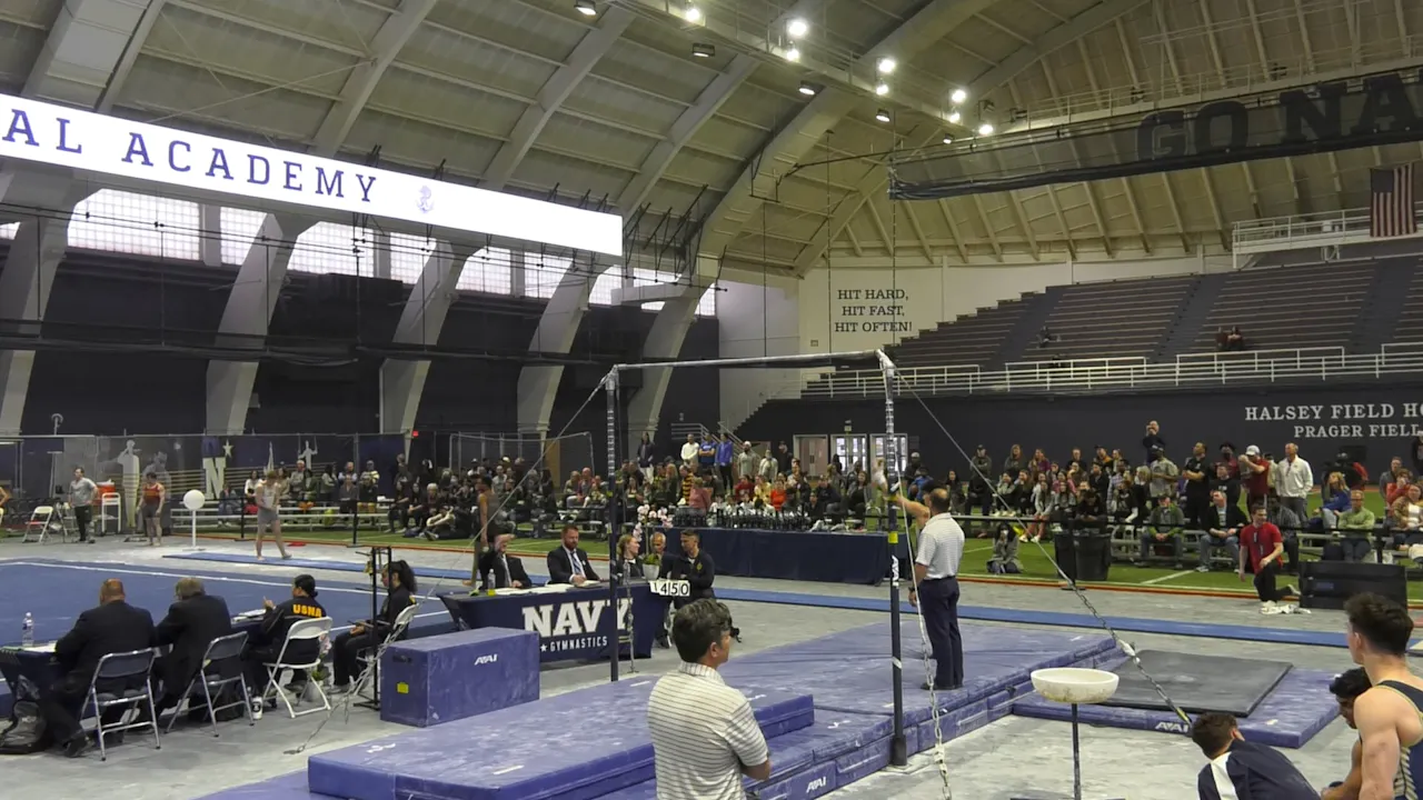 Caleb Hickey - High Bar - 2022 USAG Men's Collegiate - Day 1 - 2022 ...
