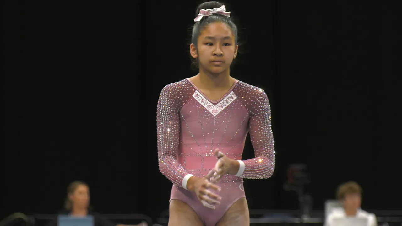 Myli Lew - Floor Exercise - 2022 OOFOS Championships - Jr Women Day 1 ...