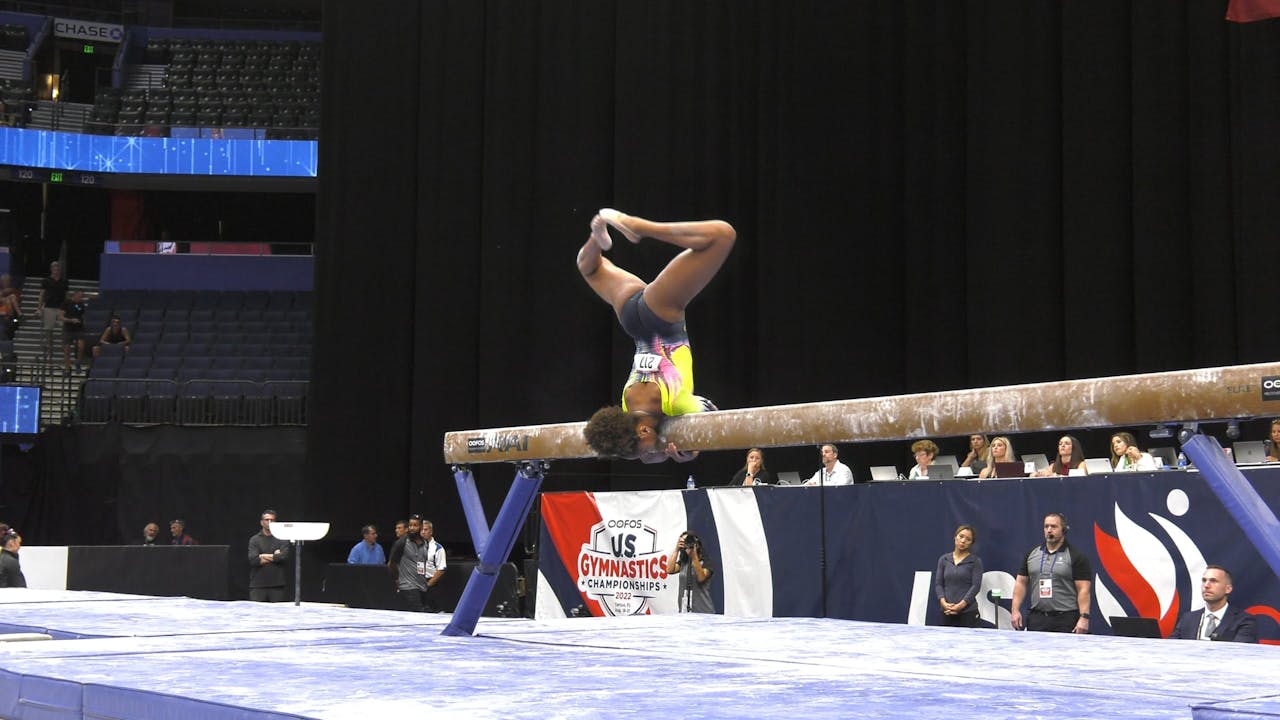 Skye Blakely - Balance Beam - 2022 OOFOS Championships - Sr Women Day 1 ...