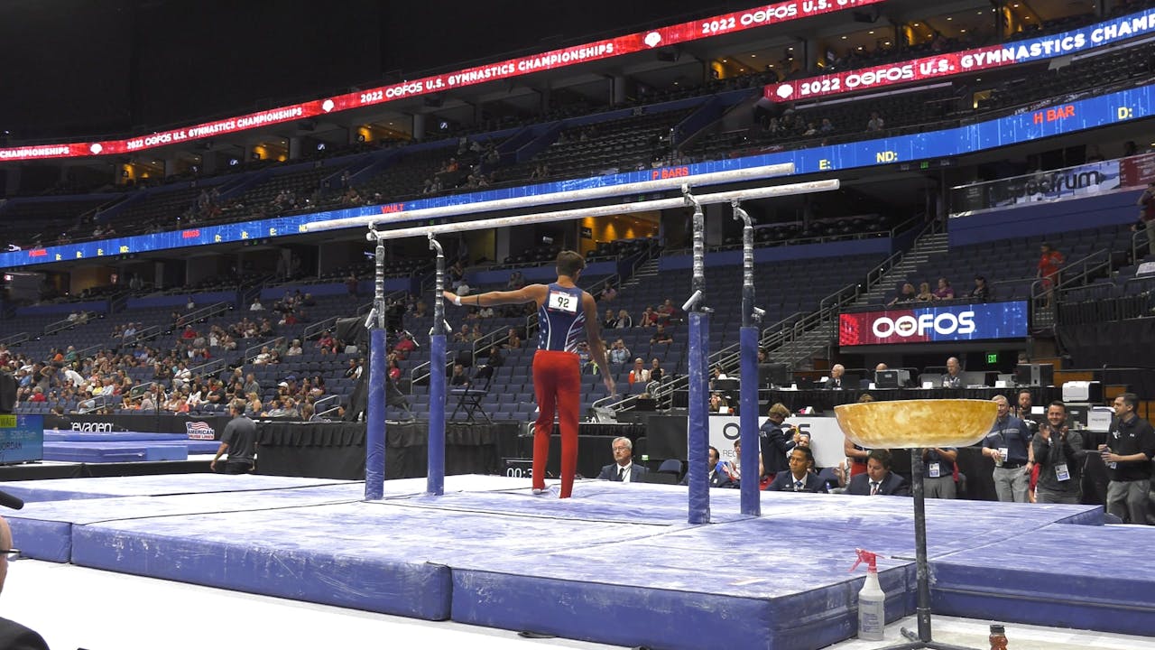 Jake Prabhakaran - Parallel Bars - 2022 OOFOS Championships - Jr Men ...