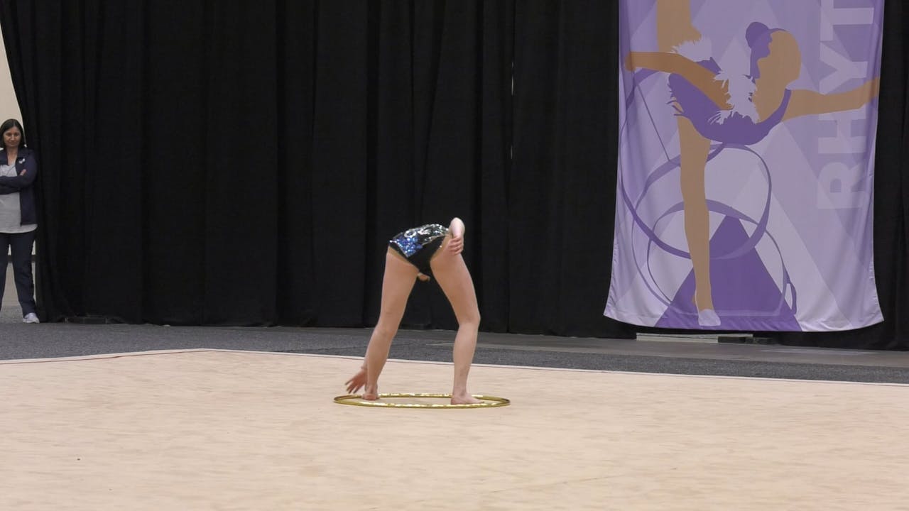 Daria Merkulova - Hoop - 2022 Elite Qualifier - Senior 2004+ Sub. 2 - 2022 Rhythmic Elite ...