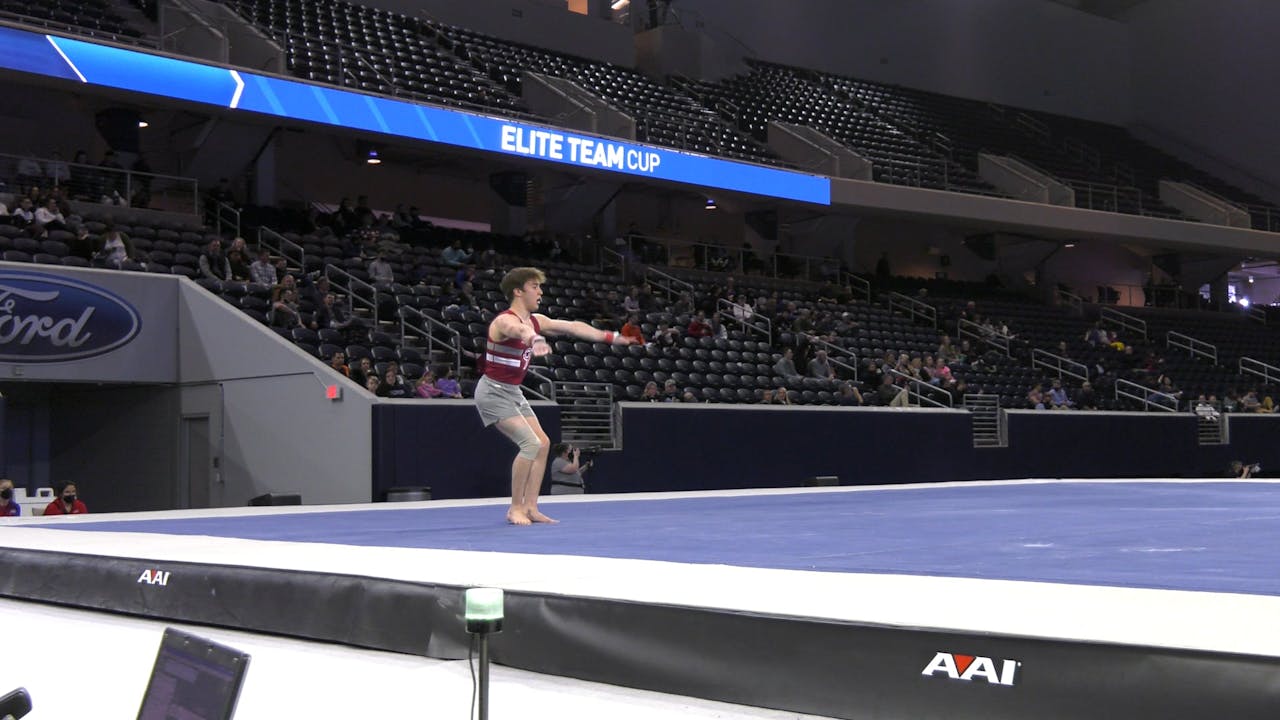 Asher Cohen - Floor Exercise - 2022 Elite Team Cup - 2022 Elite Team ...