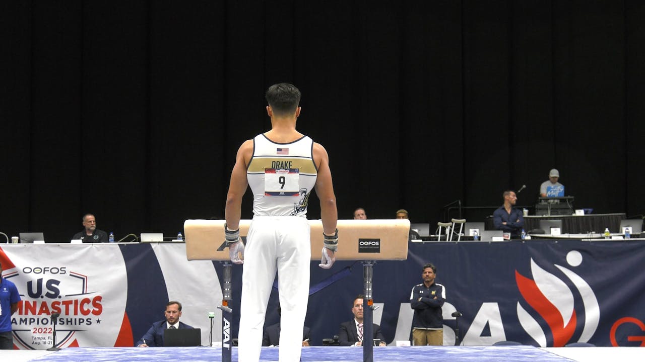 Isaiah Drake - Pommel Horse - 2022 OOFOS Championships - Sr Men Day 1 ...