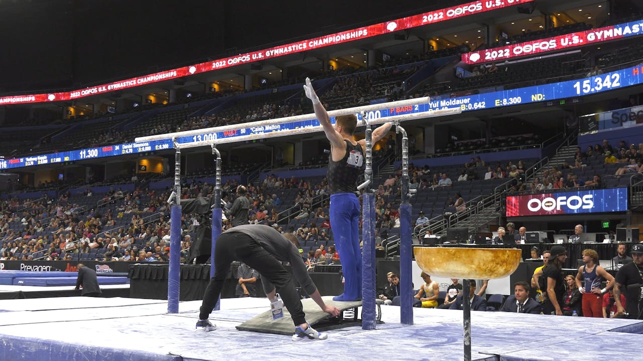 Garrett Braunton - Parallel Bars - 2022 OOFOS Championships - Sr Men ...