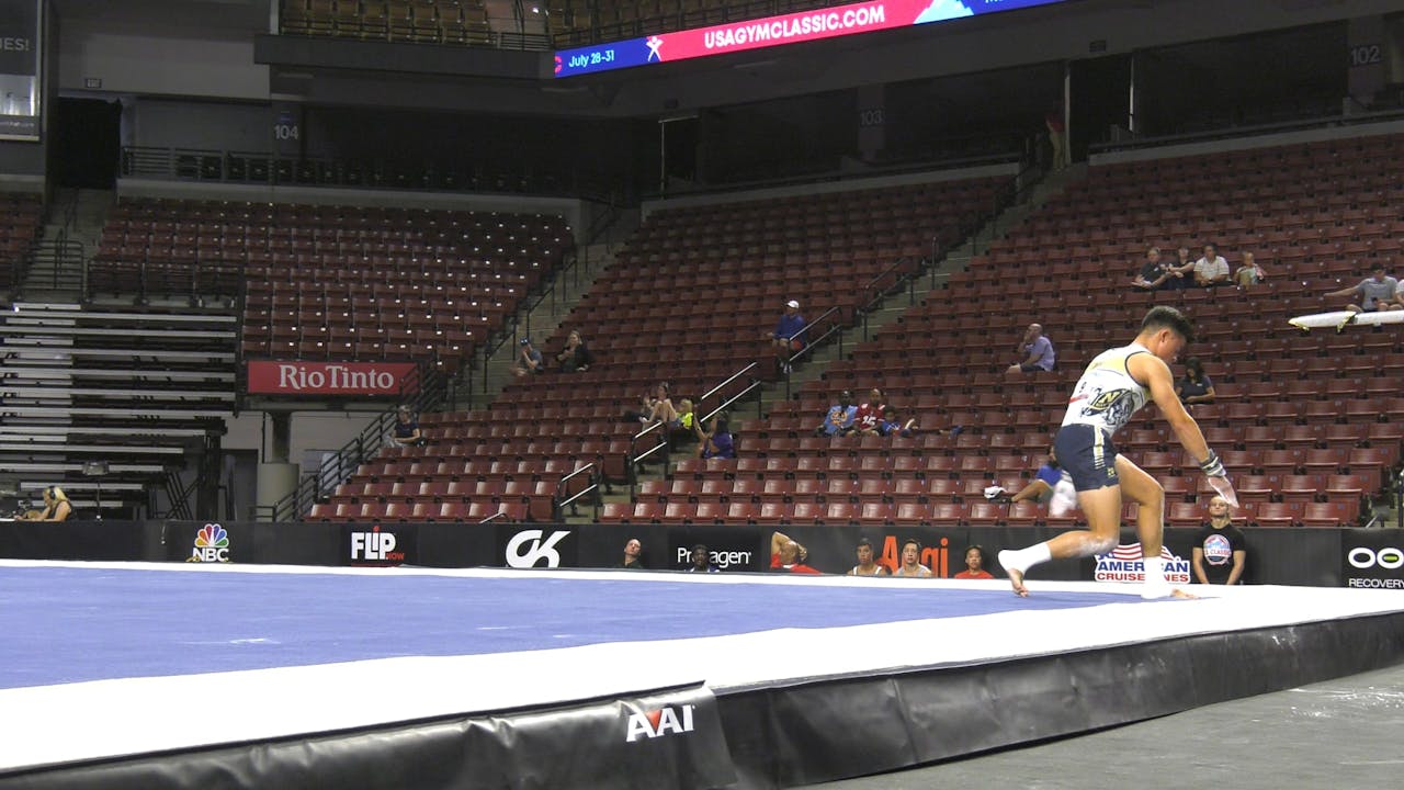 Isaiah Drake - Floor Exercise - 2022 U.S. Classic – Men Session 1 - FlipNow
