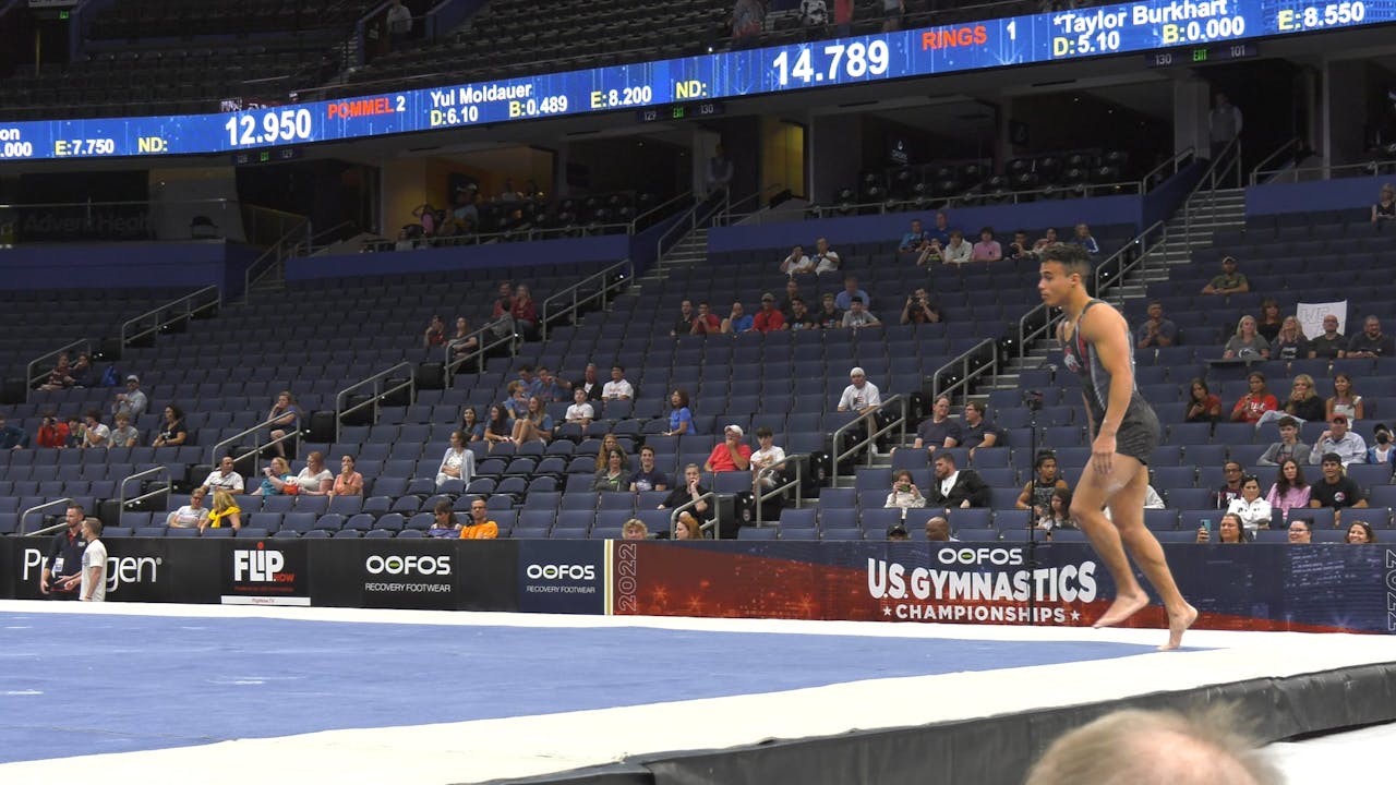 Kameron Nelson - Floor Exercise - 2022 OOFOS Championships - Sr Men Day ...