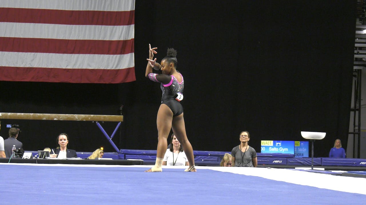 Jazlene Pickens - Floor Exercise - 2022 Hopes Championships - FlipNow