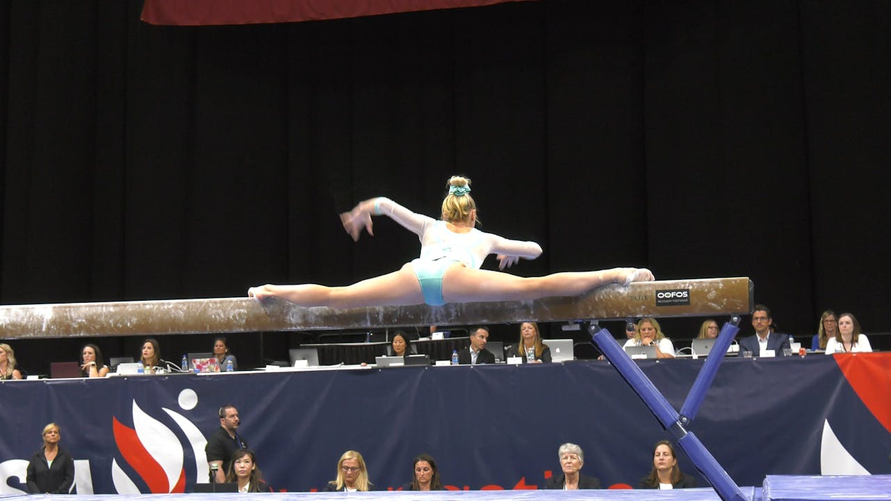 Charlotte Booth - Balance Beam - 2022 OOFOS Championships - Sr Women ...