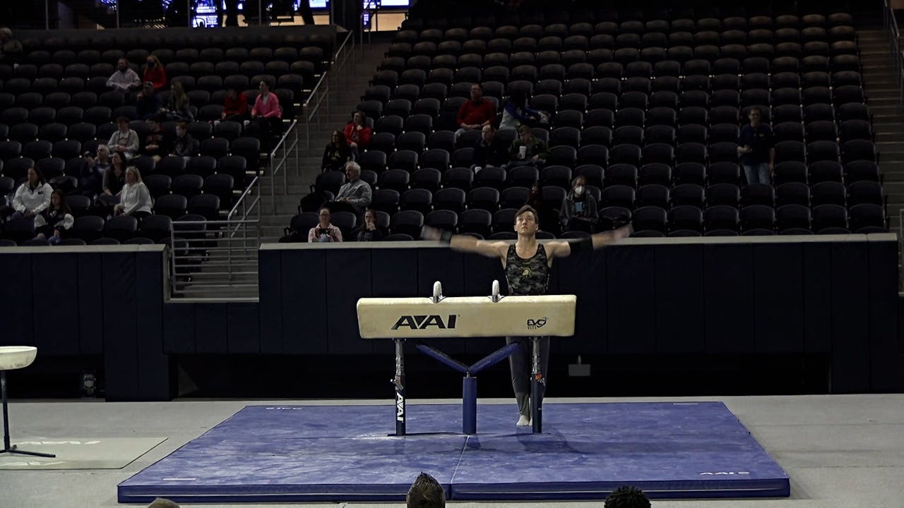 Mathew Davis - Pommel Horse - 2022 Winter Cup - Senior Men Day 1 - FlipNow