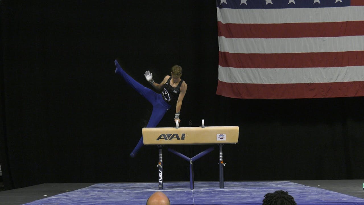 Patrick Hoopes - Pommel Horse - 2022 U.S. Classic – Men Session 2 - FlipNow