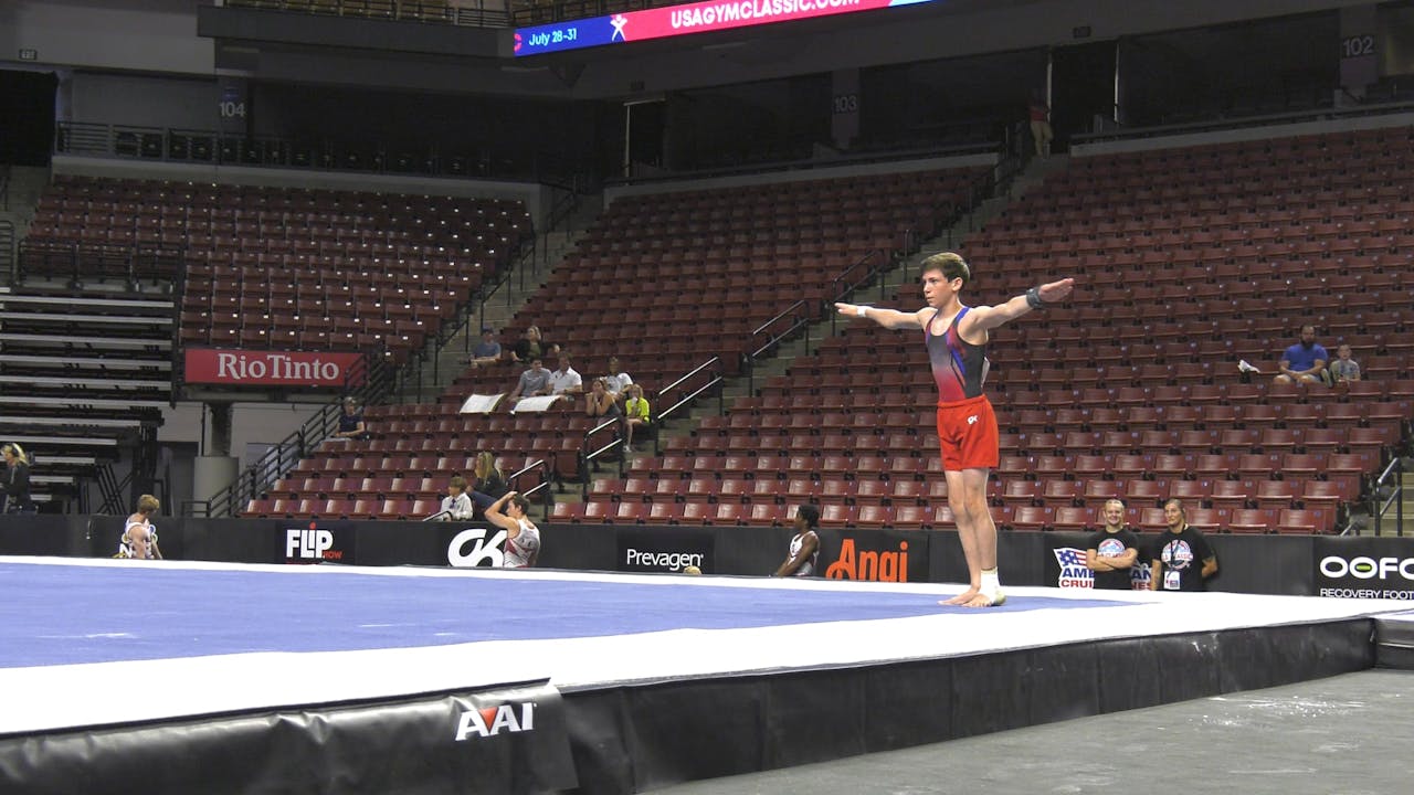Ryan Jacobson - Floor Exercise - 2022 U.S. Classic – Men Session 1 ...