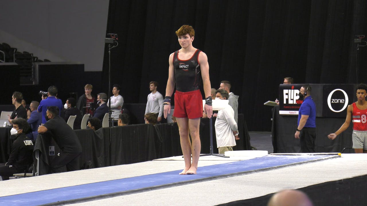Jacob Harmon - Vault - 2022 Winter Cup - Junior Men Day 2 - 2022 Winter ...