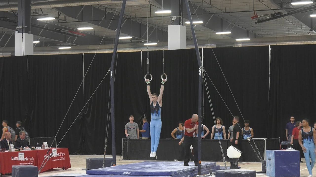 Nick Smiley - Still Rings - 2022 GymACT Championships - FlipNow