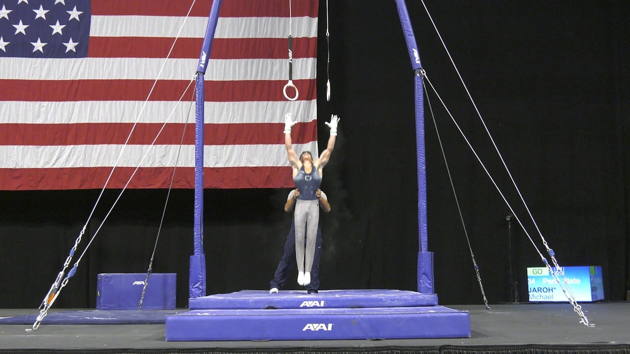 Michael Jaroh - Still Rings - 2022 U.S. Classic – Men Session 1 - 2022 ...