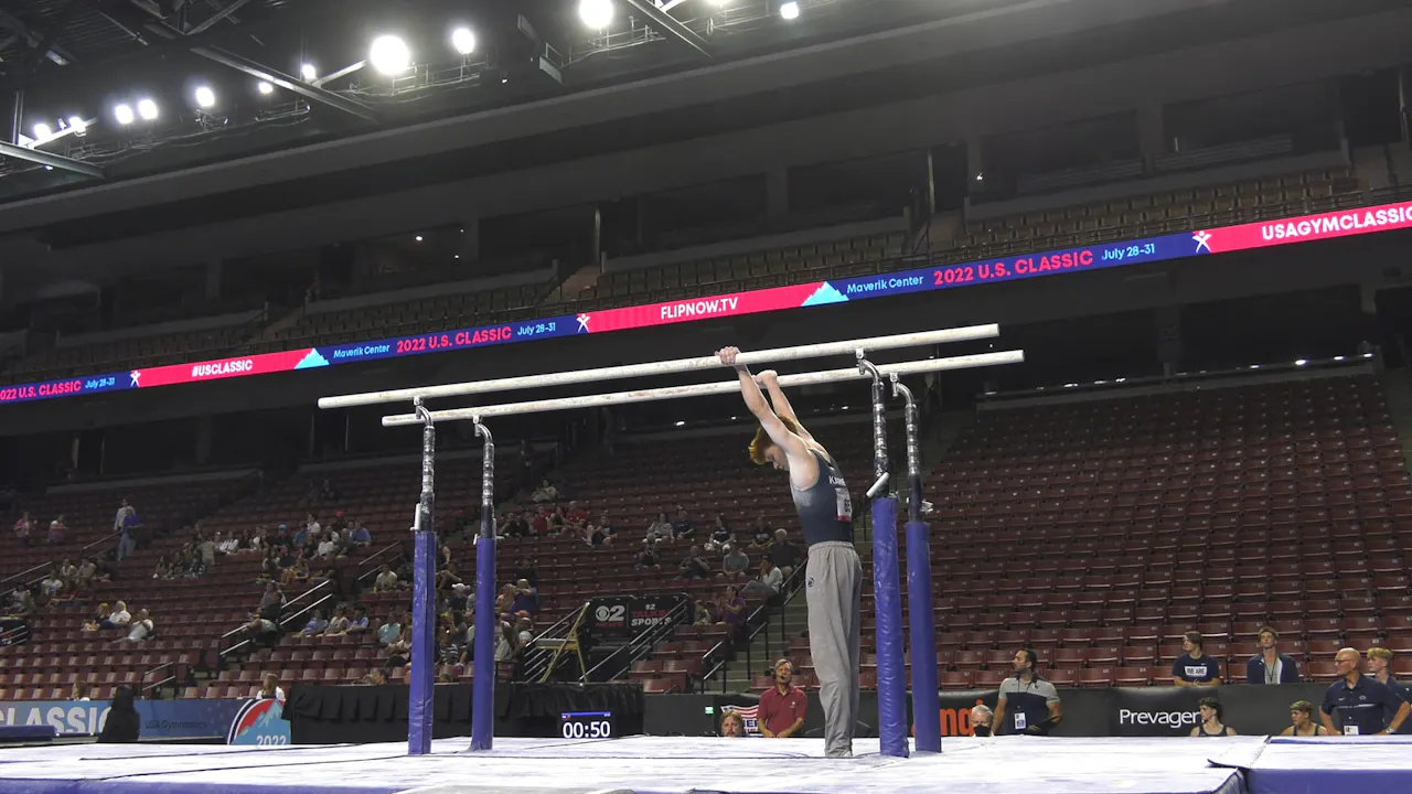 Joshua Karnes - Parallel Bars - 2022 U.S. Classic – Men Session 2 ...