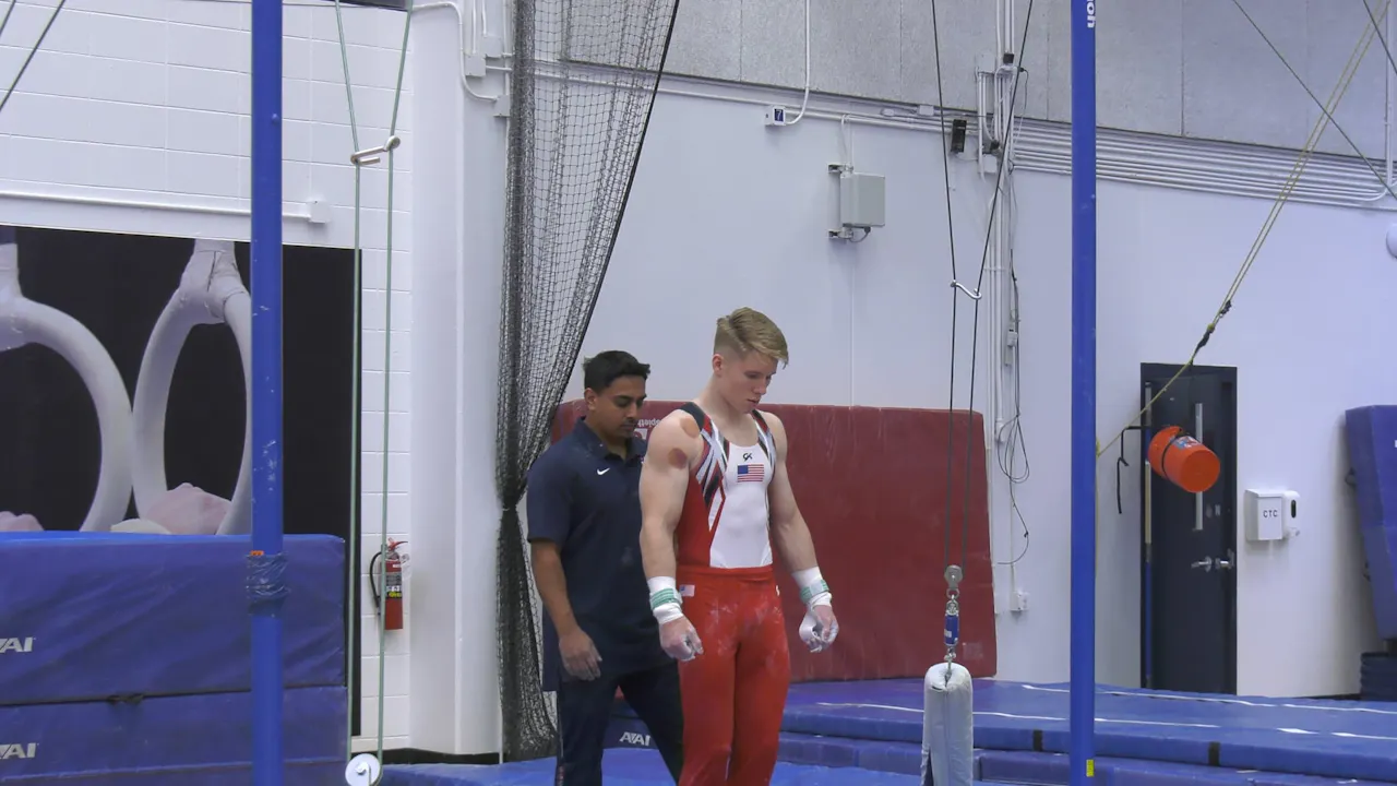 Shane Wiskus - Still Rings - 2022 Men's World Team Selection Camp - Day ...
