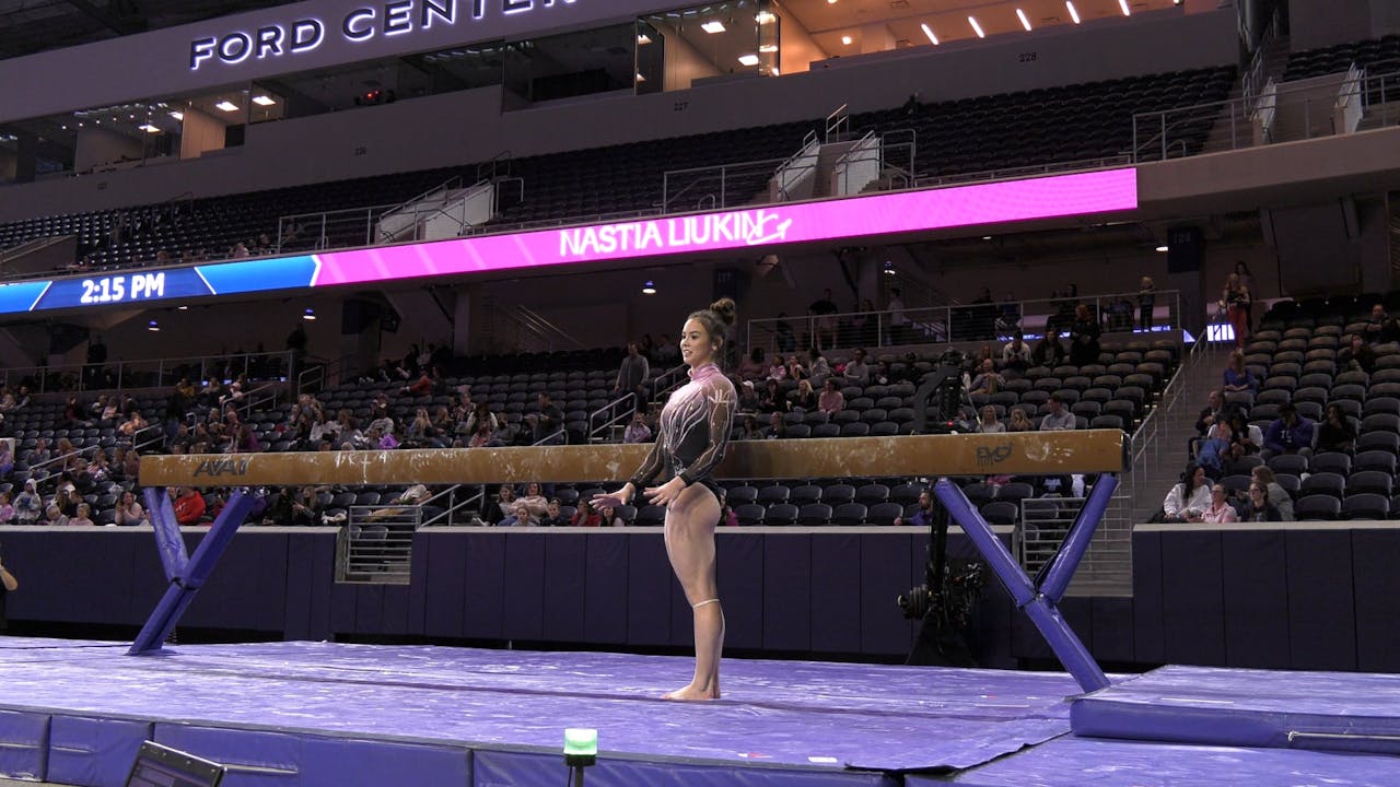 Gwen Fink - Balance Beam - 2022 Nastia Liukin Cup - FlipNow