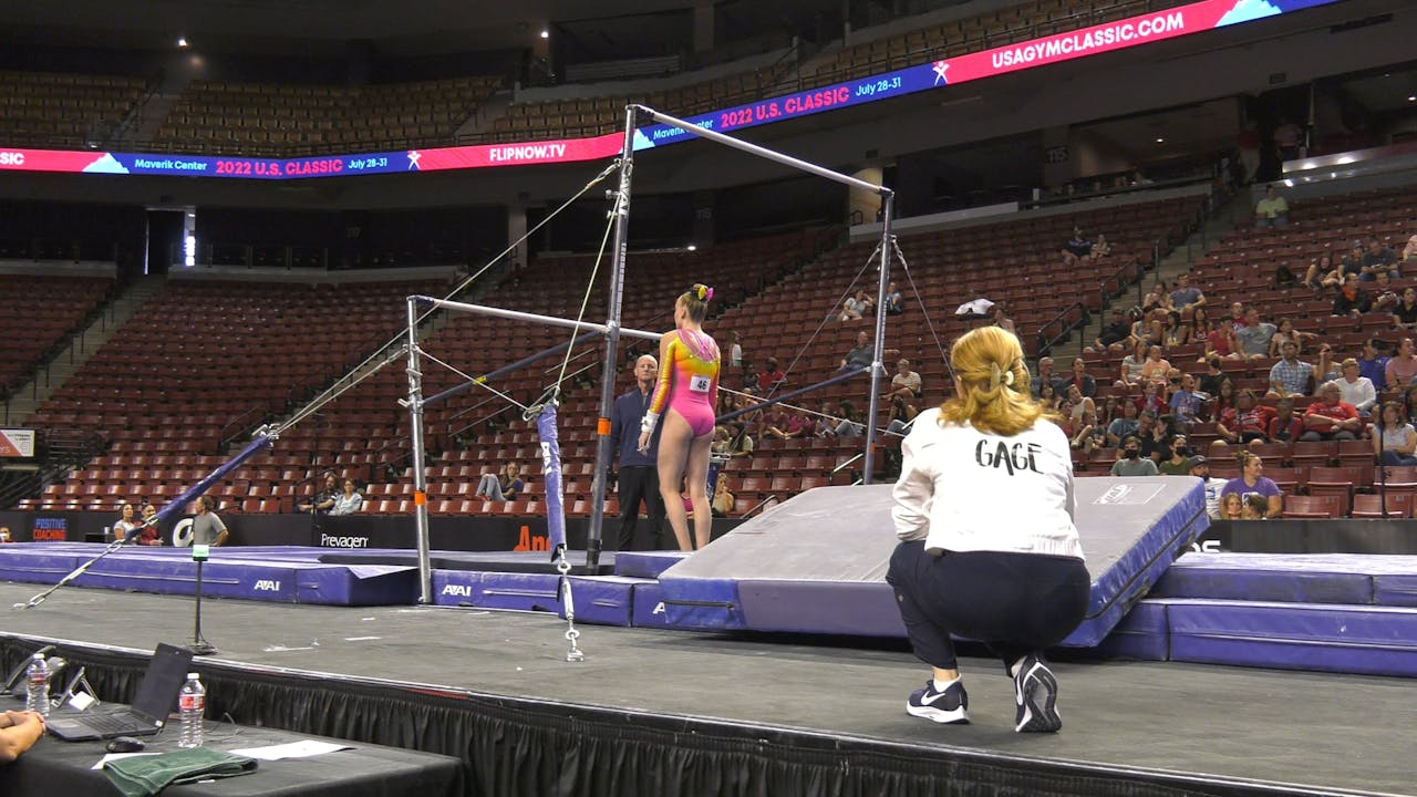 Marissa Neal - Uneven Bars - 2022 U.S. Classic - Senior - 2022 U.S ...