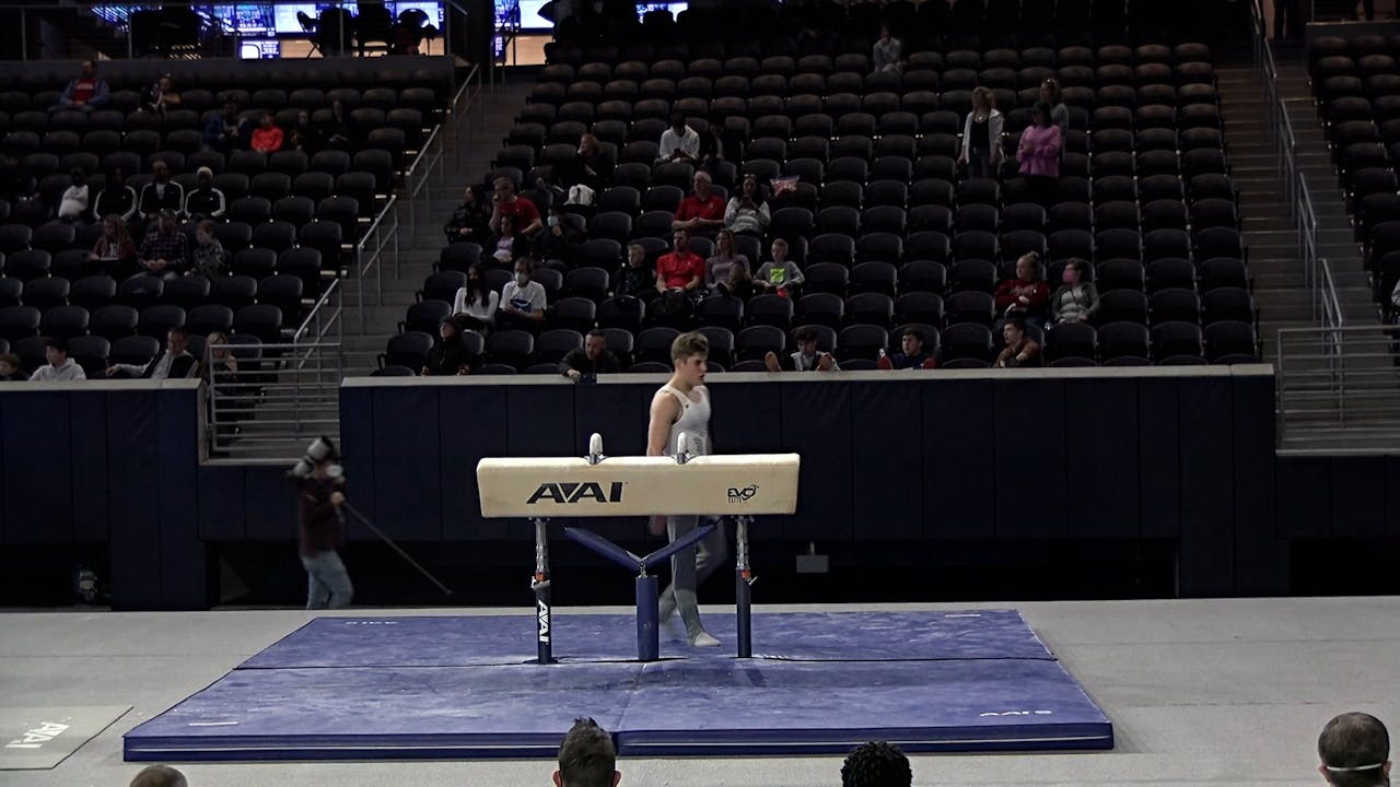 Cole Partridge - Pommel Horse - 2022 Winter Cup - Senior Men Day 2 ...