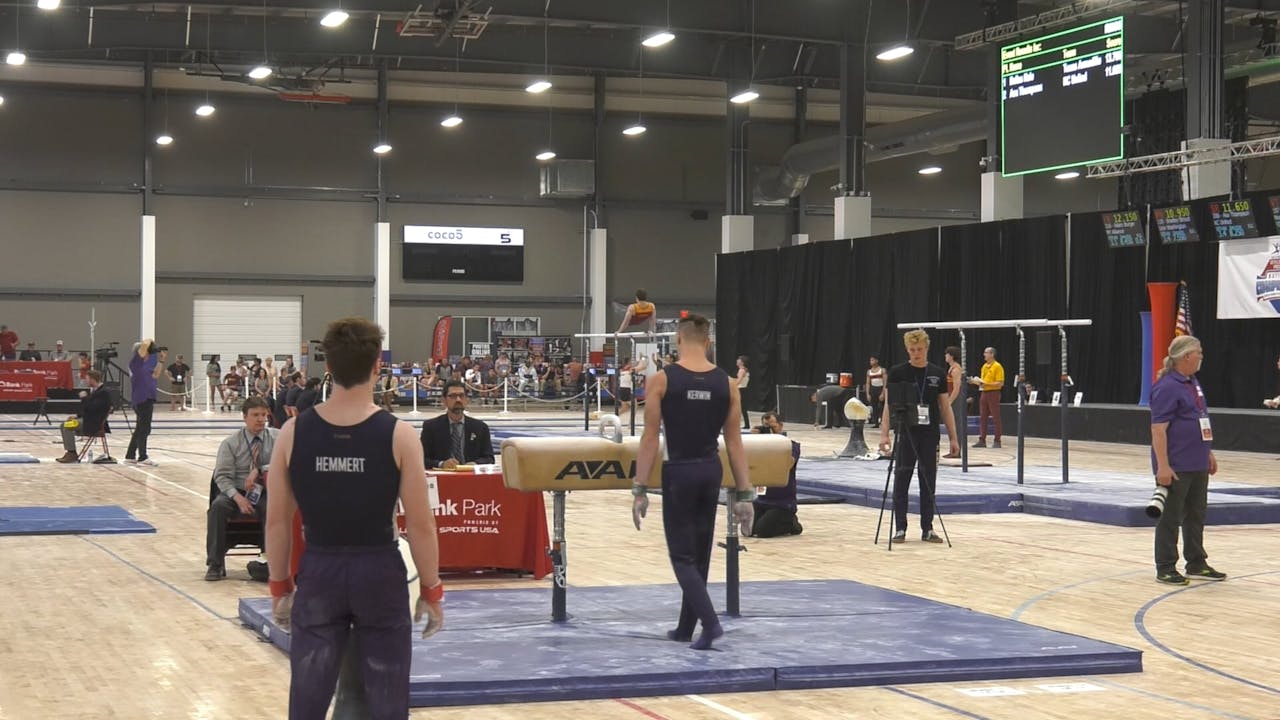 Adam Kerwin - Pommel Horse - 2022 GymACT Championships - FlipNow