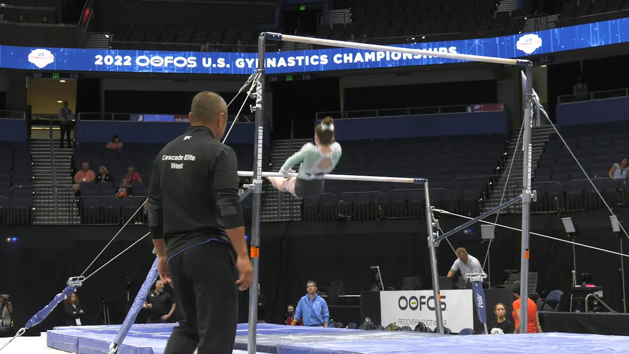 Norah Christian - Uneven Bars - 2022 OOFOS Championships - Jr Women Day ...