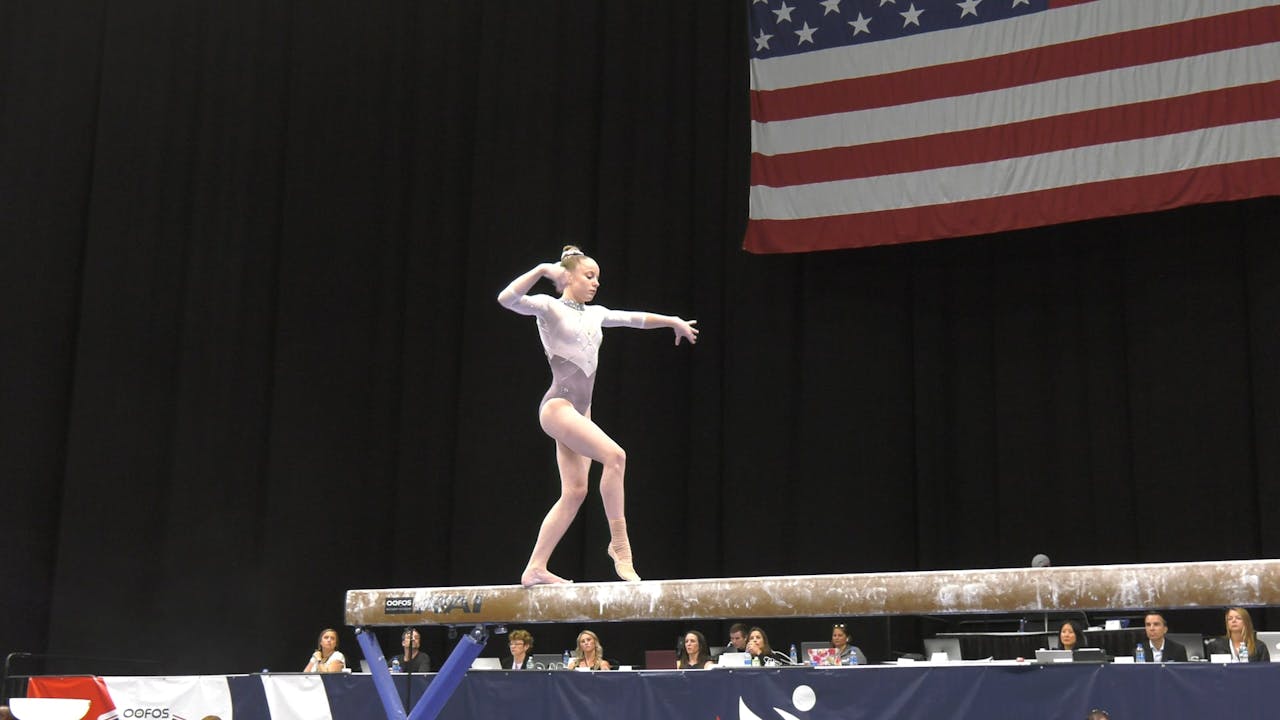 Nola Matthews - Balance Beam - 2022 OOFOS Championships - Sr Women Day ...
