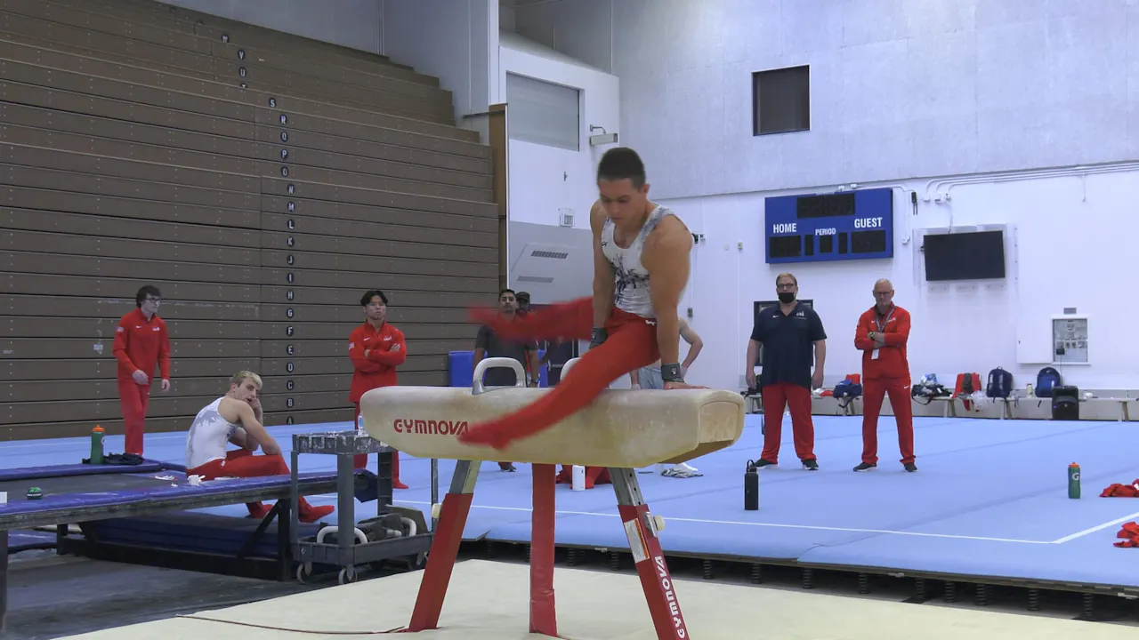 Paul Juda - Pommel Horse - 2022 Men's World Team Selection Camp - Day 2 ...