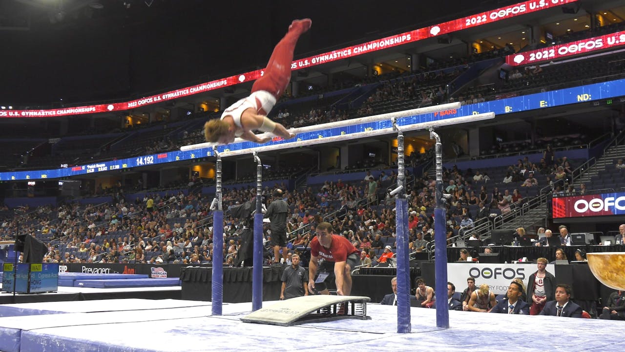 Curran Phillips - Parallel Bars - 2022 OOFOS Championships - Sr Men Day ...