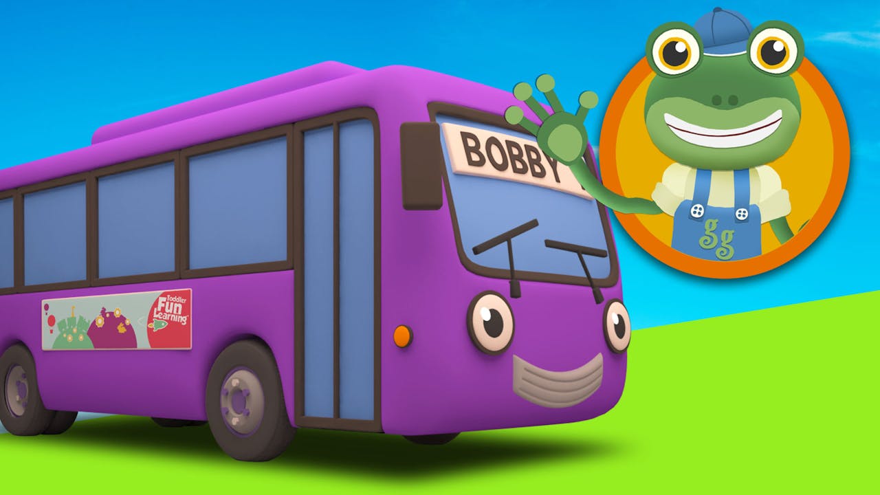 Bobby the Bus visits Gecko's Garage - Toddler Fun Learning Downloads