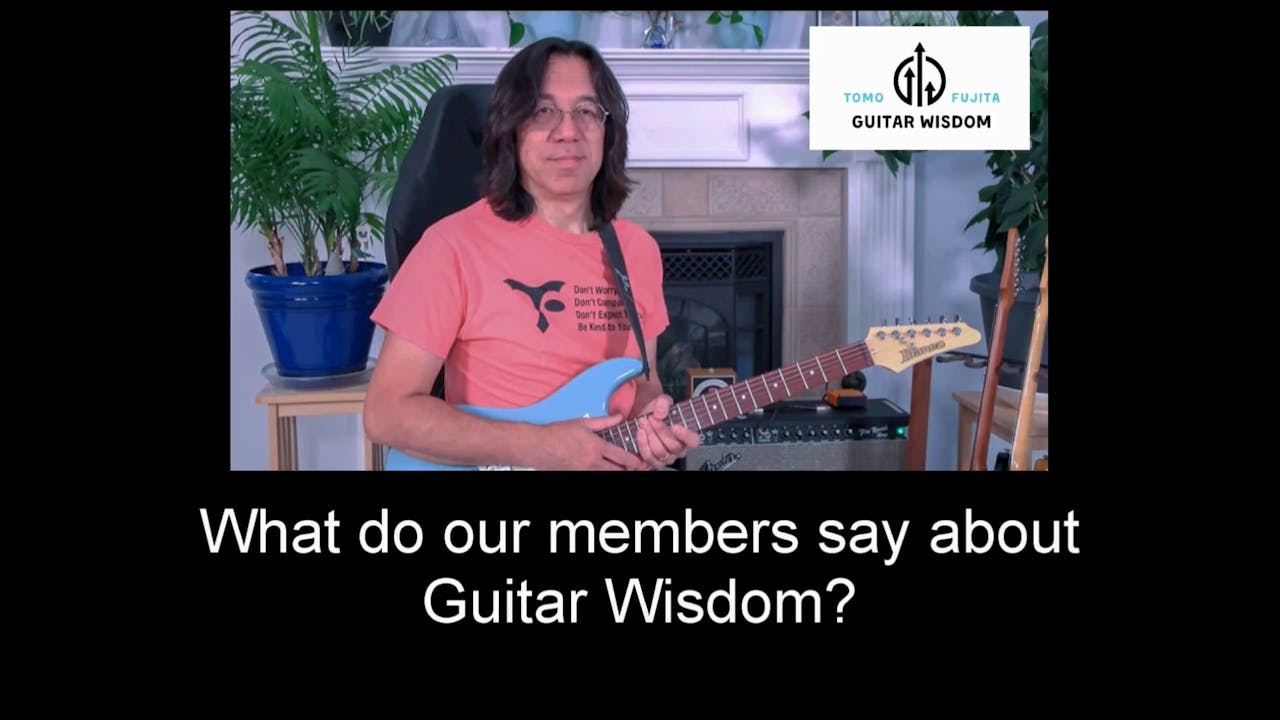 AD NC Promo with Captions - Welcome to Guitar Wisdom - Tomo Fujita ...