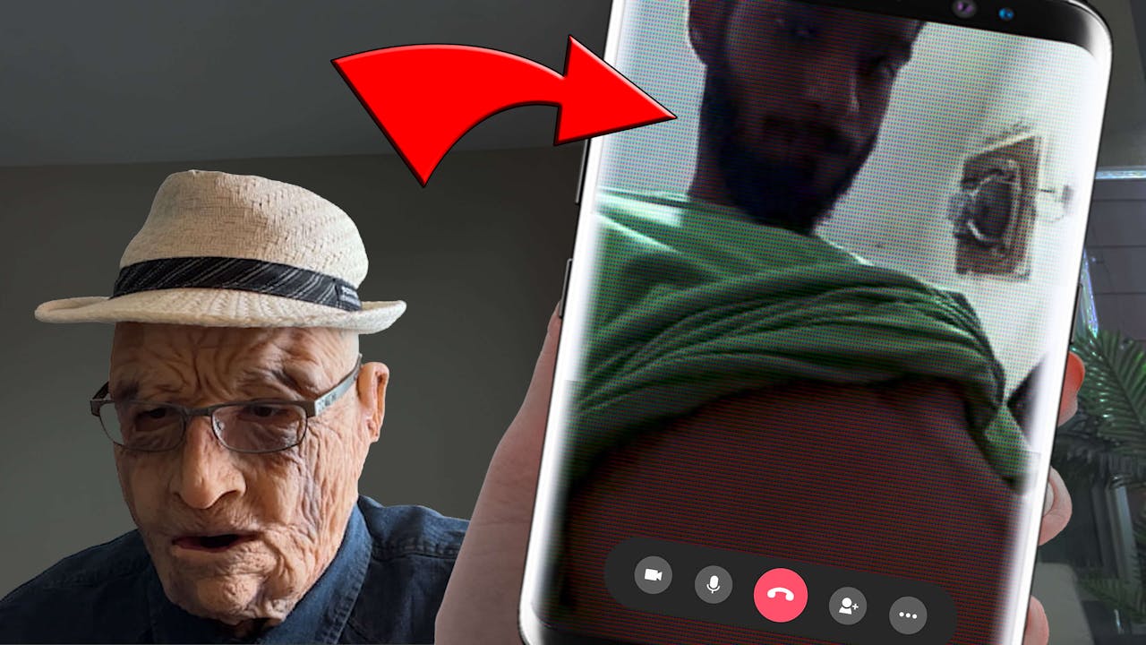 Scammer Tricked Into Doing Naked Video Chat - Trilogy Plus