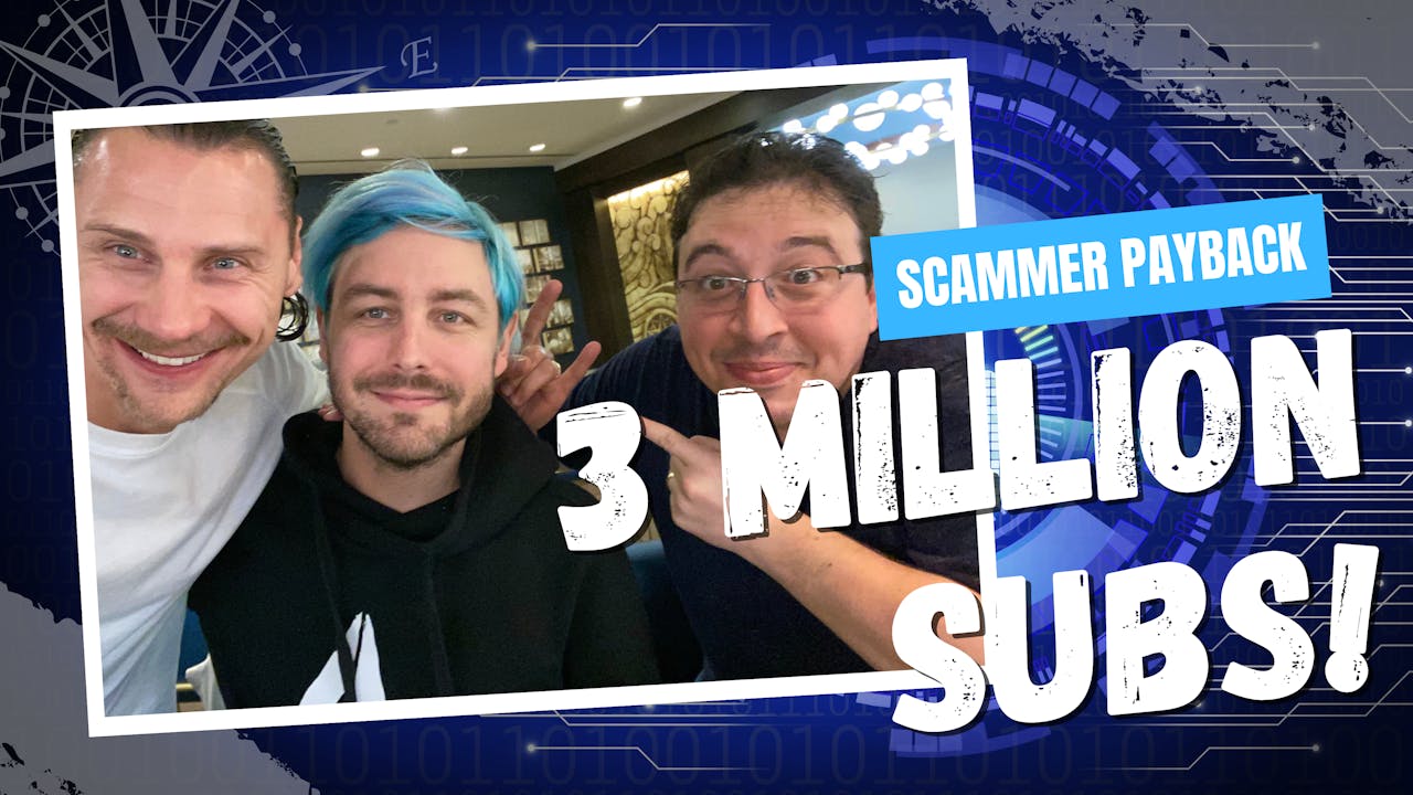 Drinks with Scammer Payback as He Hits 3 Million Subs! - Trilogy Plus