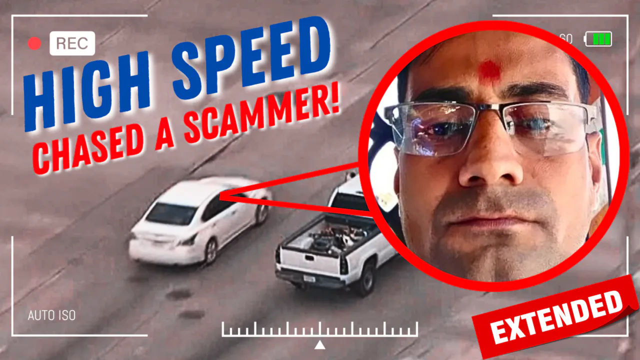 Scammer Takes Off When Confronted (High Speed Chase) - Free Videos ...