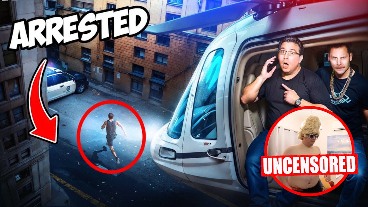 Hunting a Predator with a Police Helicopter [UNCENSORED NUDITY] - Trilogy Plus