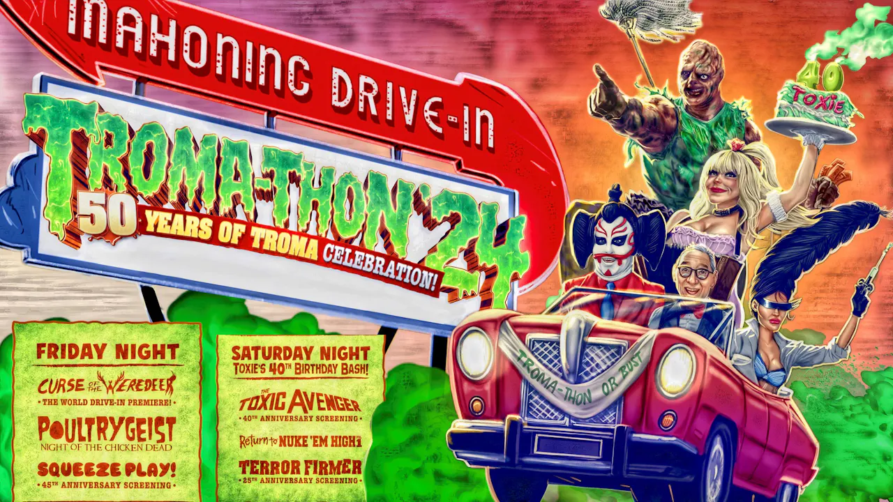 Troma-Thon ‘24: 50 Years of Troma Celebration! - Troma NOW