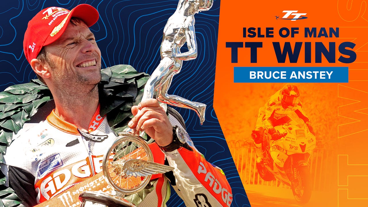 All of Bruce Anstey's TT Wins - TT+