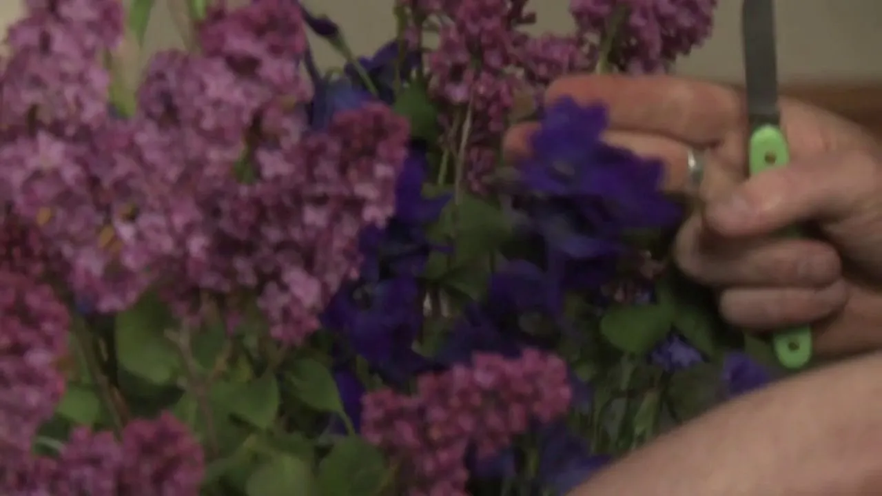How to Create a Color-based Landscape Flower Arrangement! - Season 2 ...