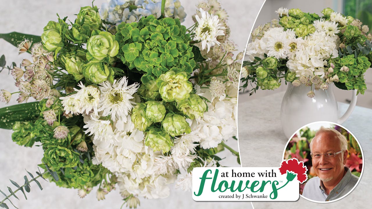 White Pitcher Arrangement! - Season 12 AHWF - J Schwanke's Life In ...