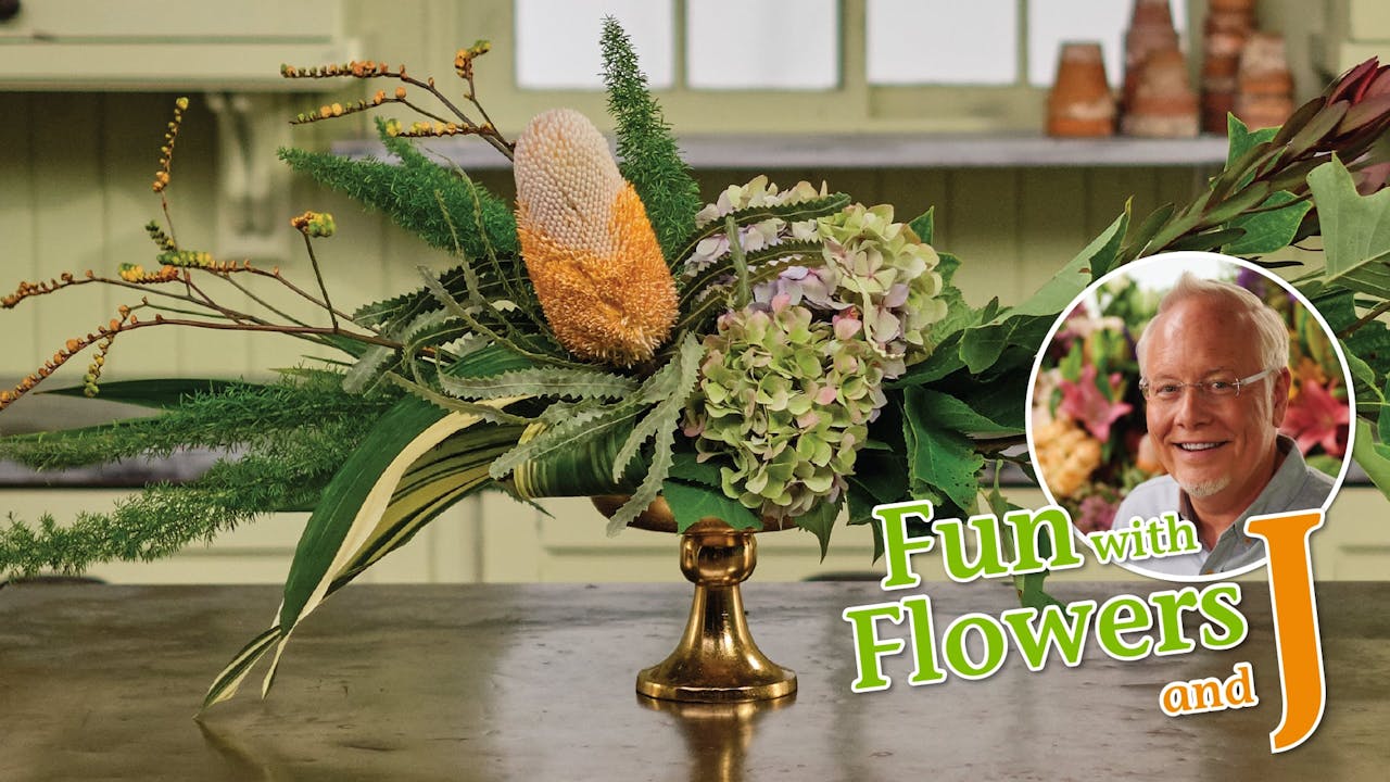 Flower Lesson: Horizontal Arrangement - Season 31 - FWFJ - J Schwanke's ...