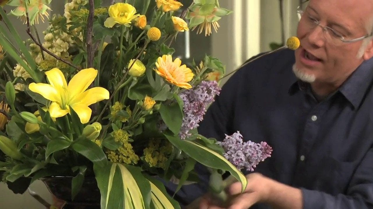 How to arrange a Memorable Flower Arrangement! - Season 3 - FWFJ - J Schwanke's Life In Bloom ...