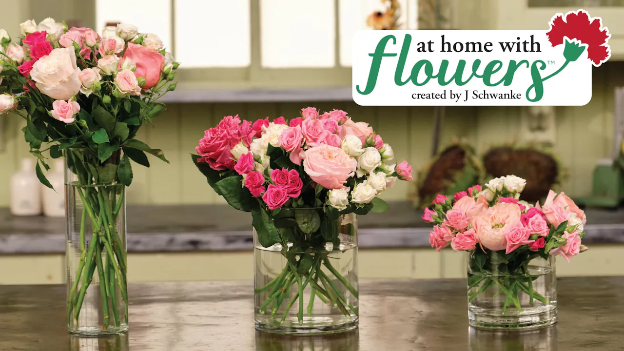 At Home with Flowers- How long should I cut my Flowers? - Season 1 AHWF ...
