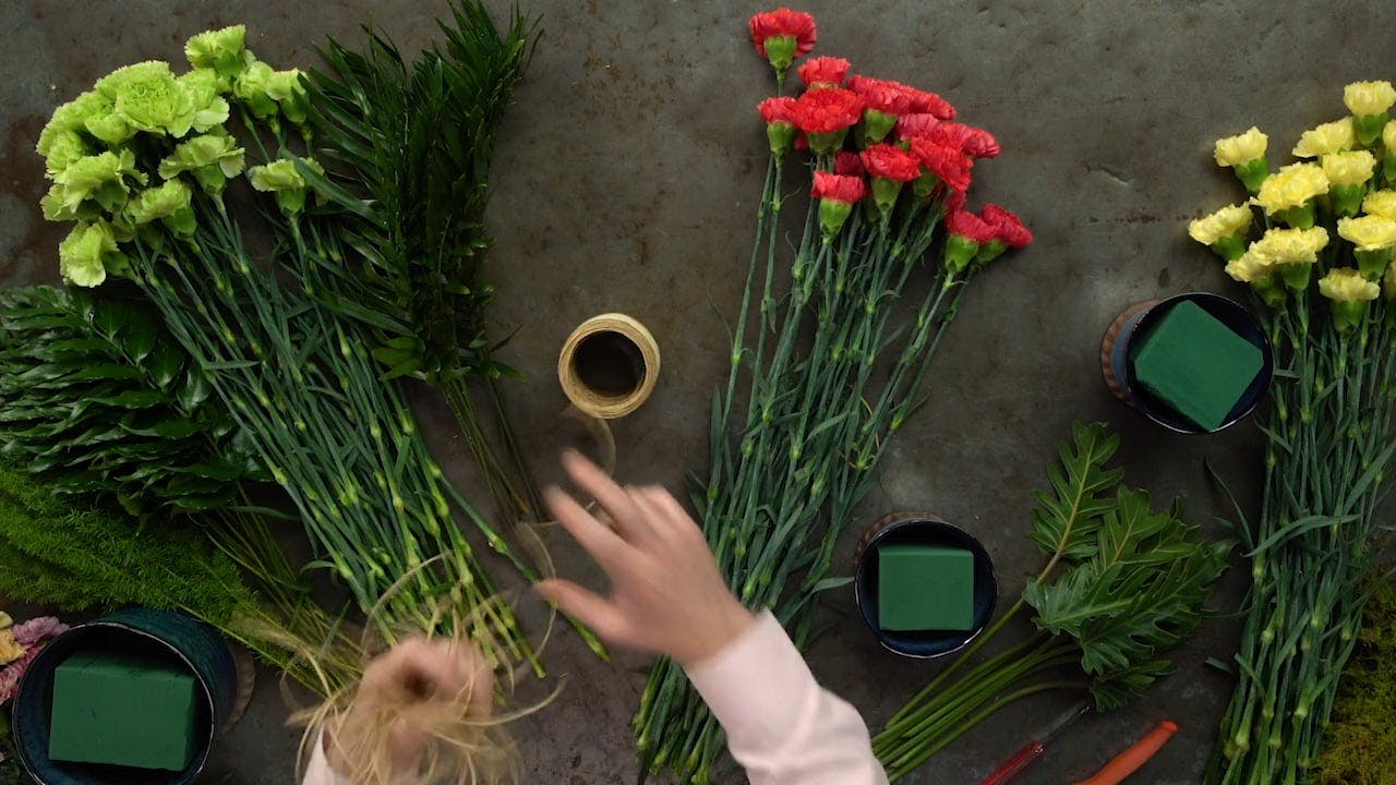 Carnation Arrangements from Eclipse! - Season 27 - FWFJ - J Schwanke's ...